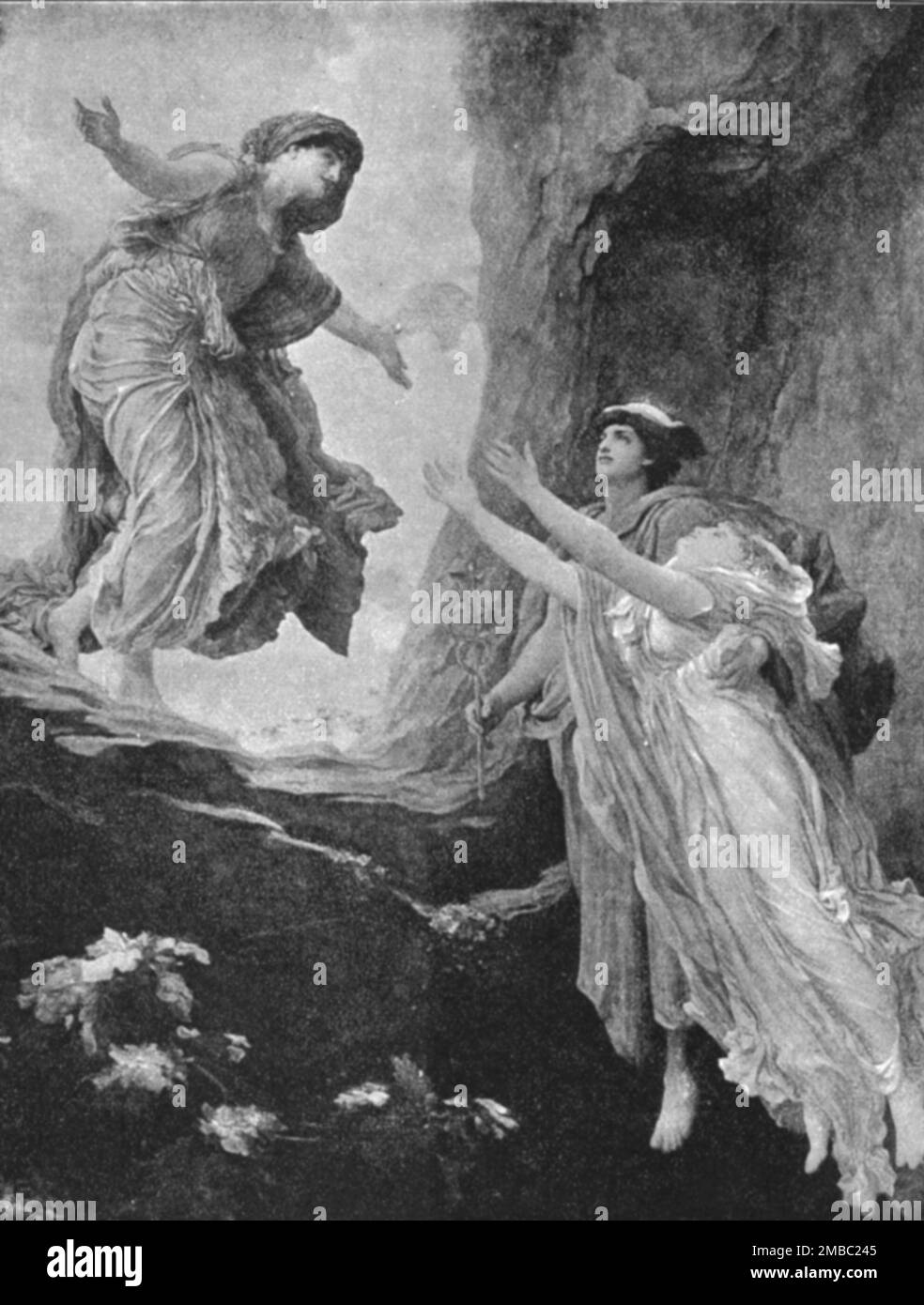 Lord leighton after frederic Black and White Stock Photos & Images - Alamy