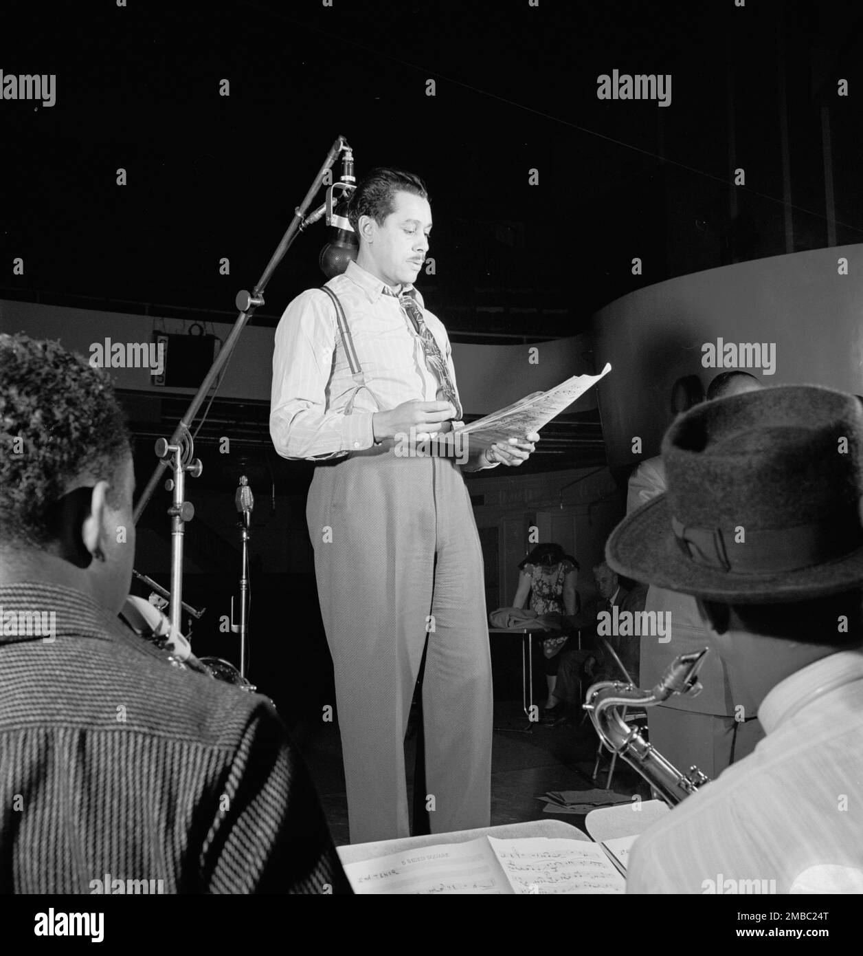 Portrait of Cab Calloway, Columbia studio, New York, N.Y., ca. Mar ...