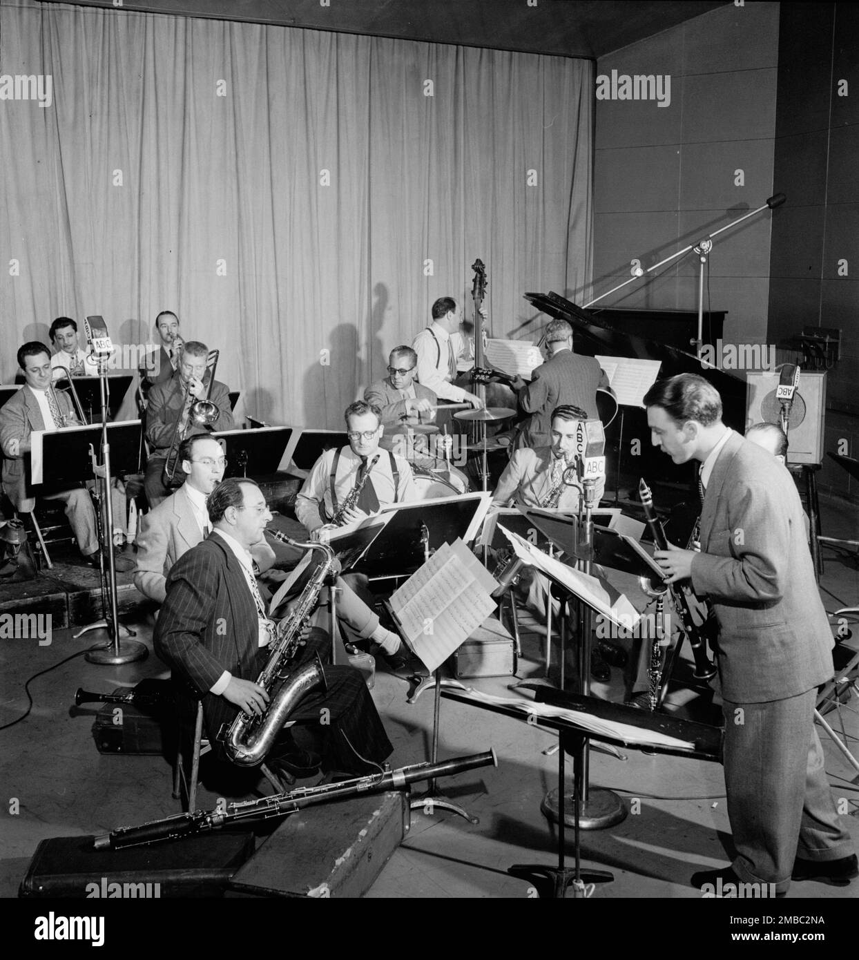 Portrait of Hank D'Amico, Spots Esposito, Bobby Hackett, Walter ...