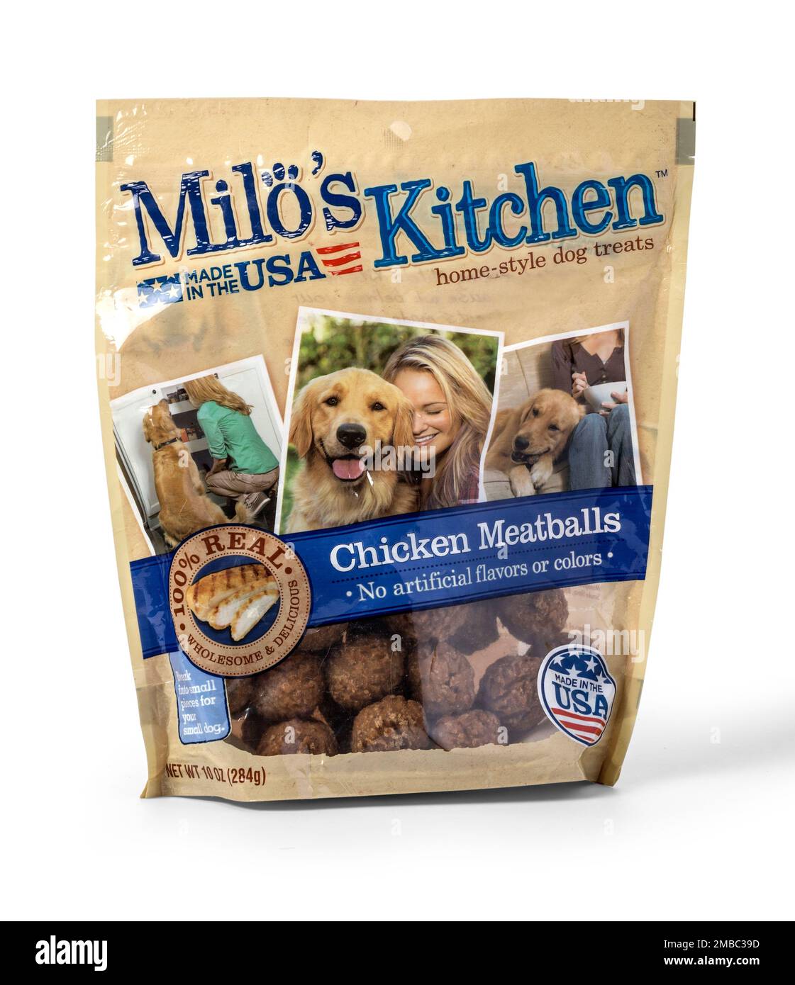 CHISINAU, MOLDOVA- FGebruary 19, 2017: Pack Of Milos Kitchen Dog Food ...