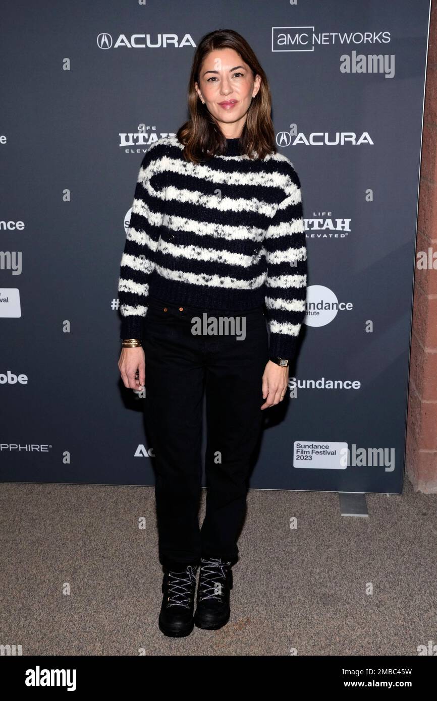 Sofia Coppola attends the premiere of "Fairyland" at the Eccles Theatre ...