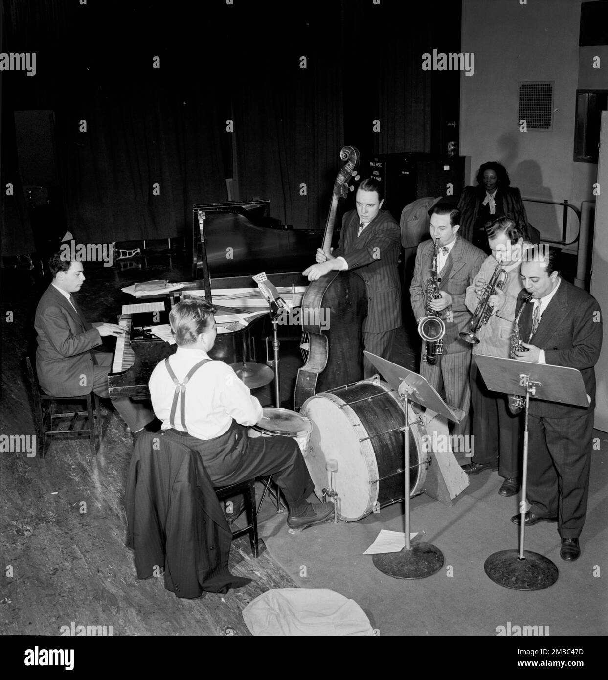 Portrait of Stan Freeman, Bunny Shawker, Bob Haggart, Art Drelinger ...