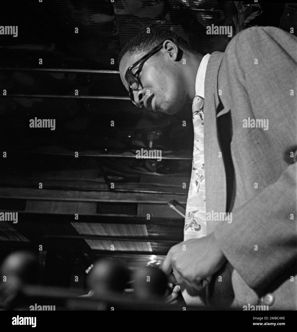 Portrait of Milt (Milton) Jackson, New York, N.Y., 1946 Stock Photo - Alamy