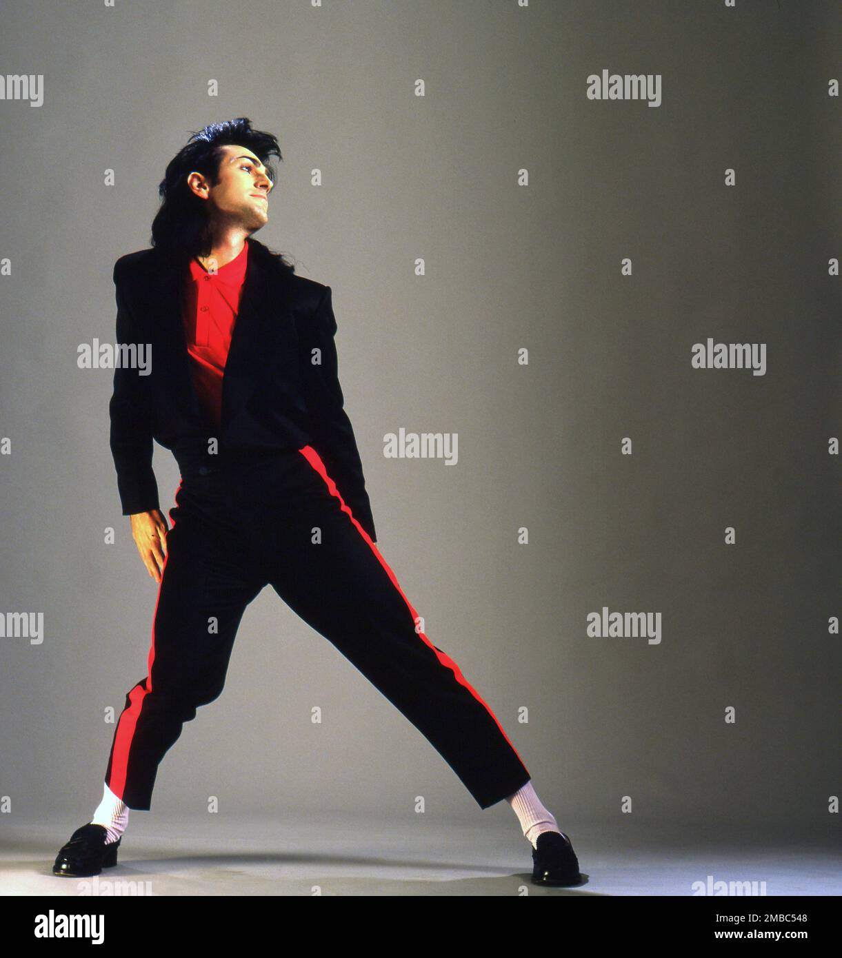 British pop singer Paul King 1985 Stock Photo - Alamy