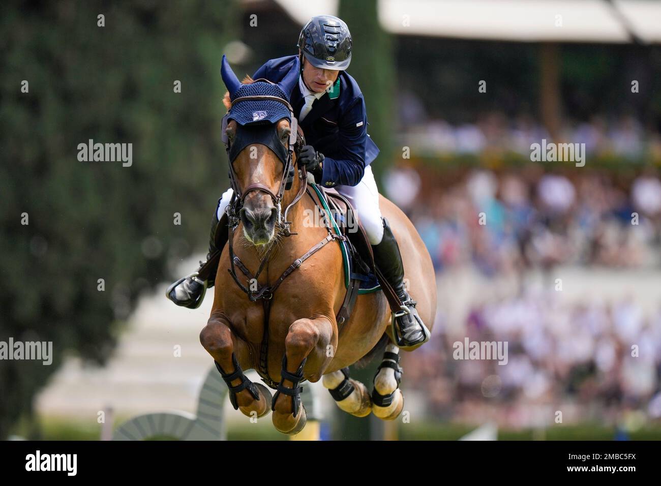 Ireland's Denis Lynch on Brooklyn Heights competes to win the Grand ...