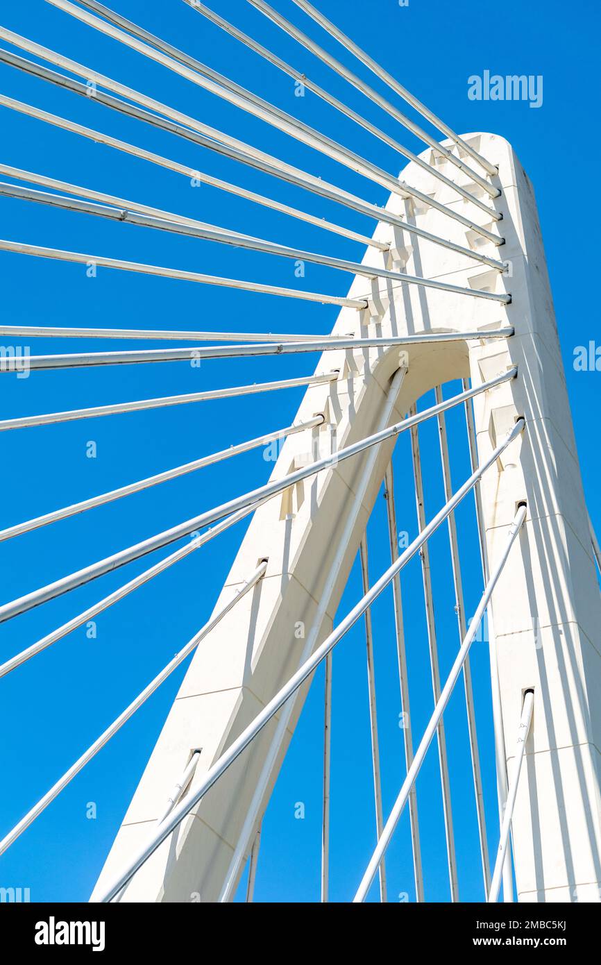 Bridge cables close up hi-res stock photography and images - Alamy