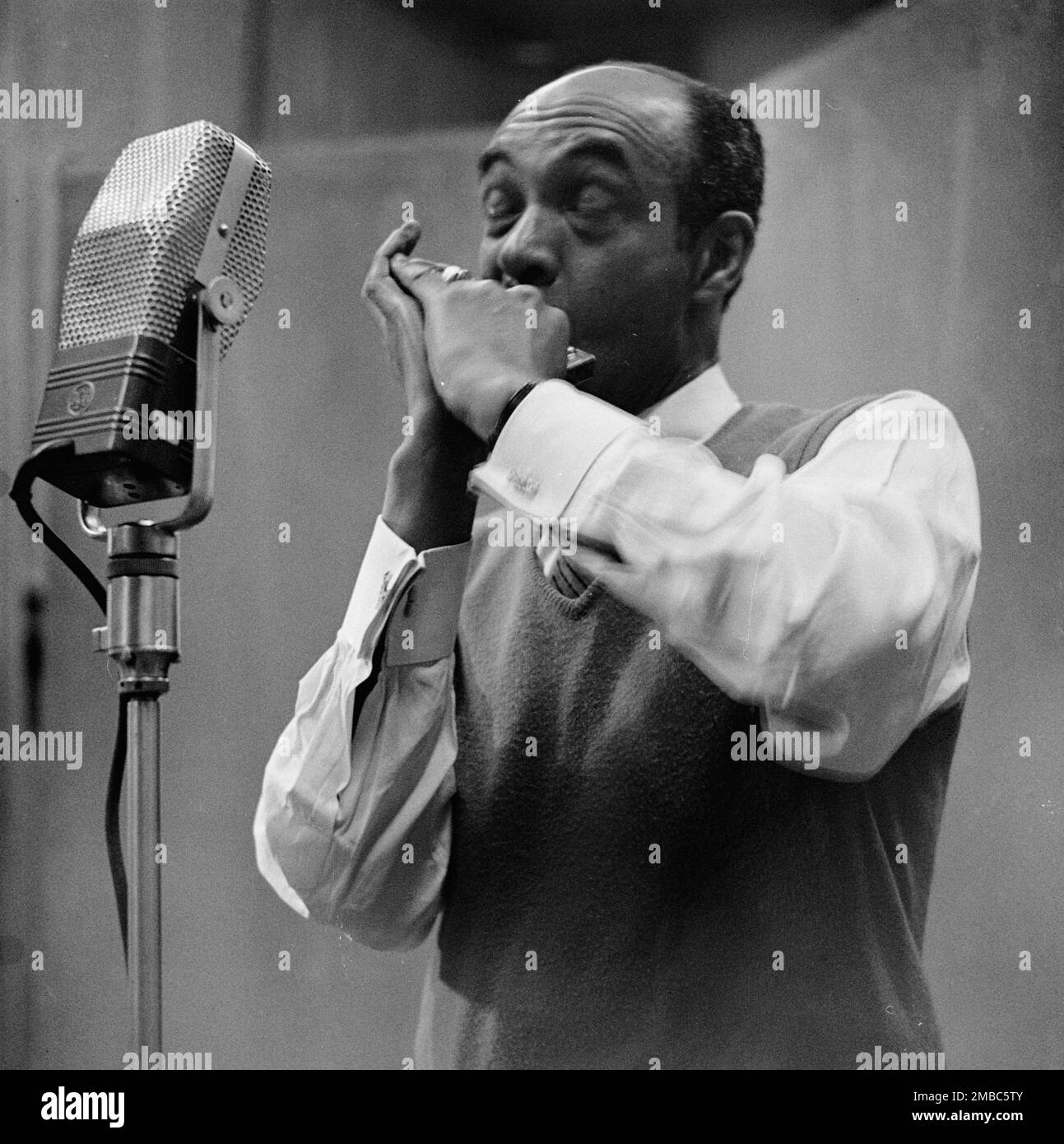 American mouth organ 20th century Black and White Stock Photos & Images ...