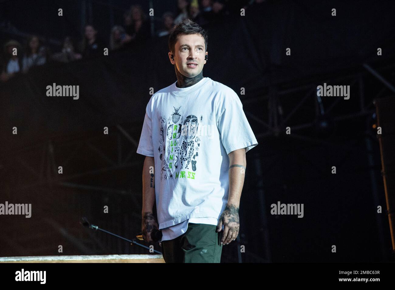 Tyler Joseph of Twenty One Pilots performs at the BottleRock Napa ...