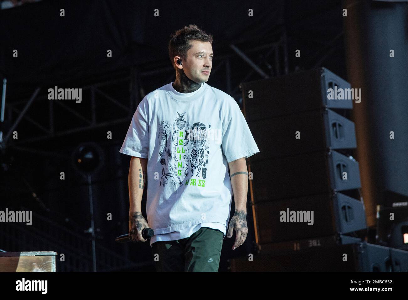 Tyler Joseph of Twenty One Pilots performs at the BottleRock Napa ...