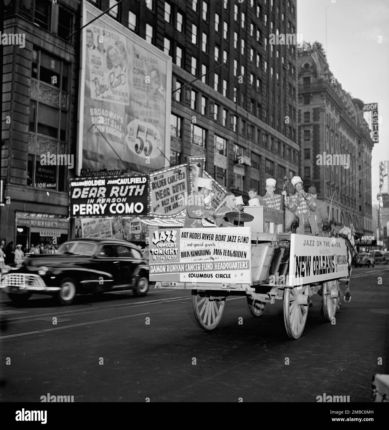 Portrait of Kaiser Marshall, Art Hodes, Sandy Williams, Cecil (Xavier ...