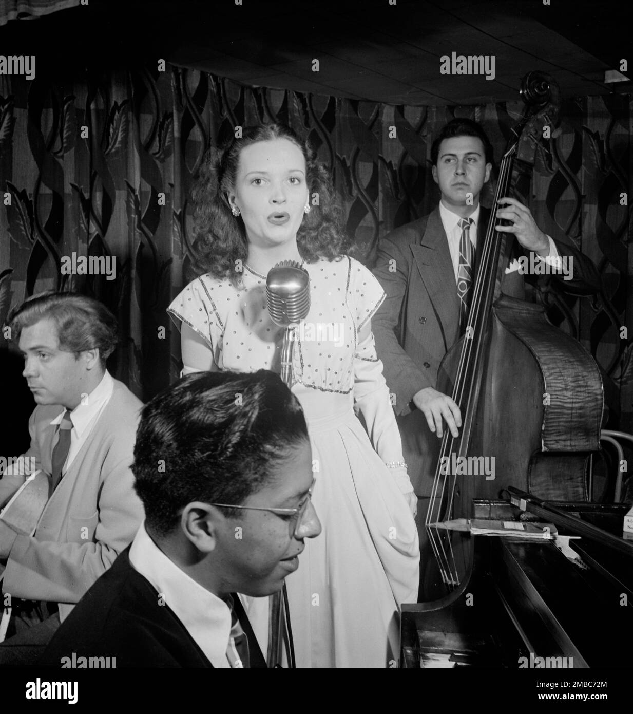 Portrait of Deryk Sampson, Lynn Carver, Justin Arndt, and Clair Dorward ...