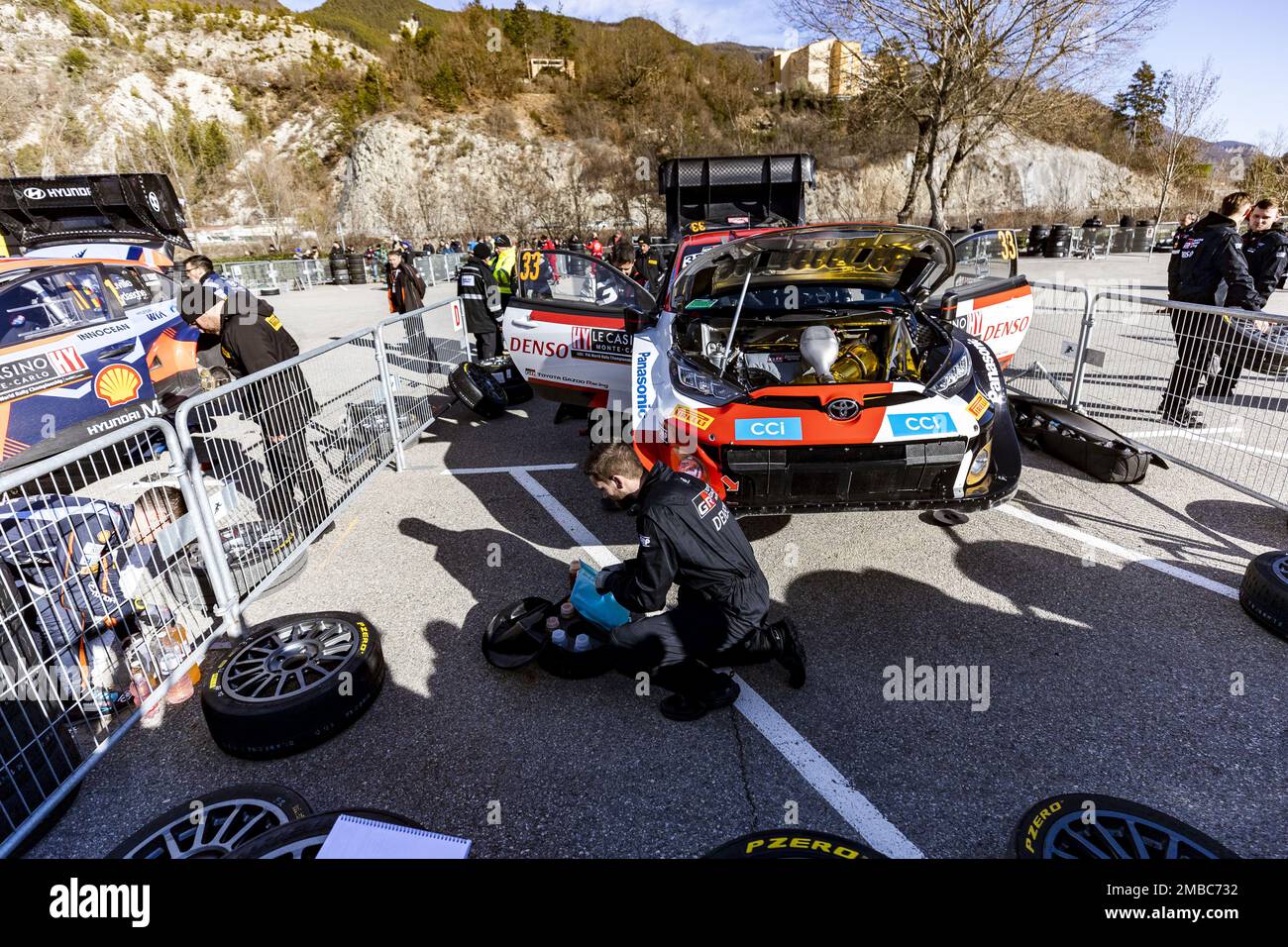 Monte Carlo, Monaco. 20th Jan, 2023. 33 Elfyn EVANS (GBR), Scott MARTIN ...