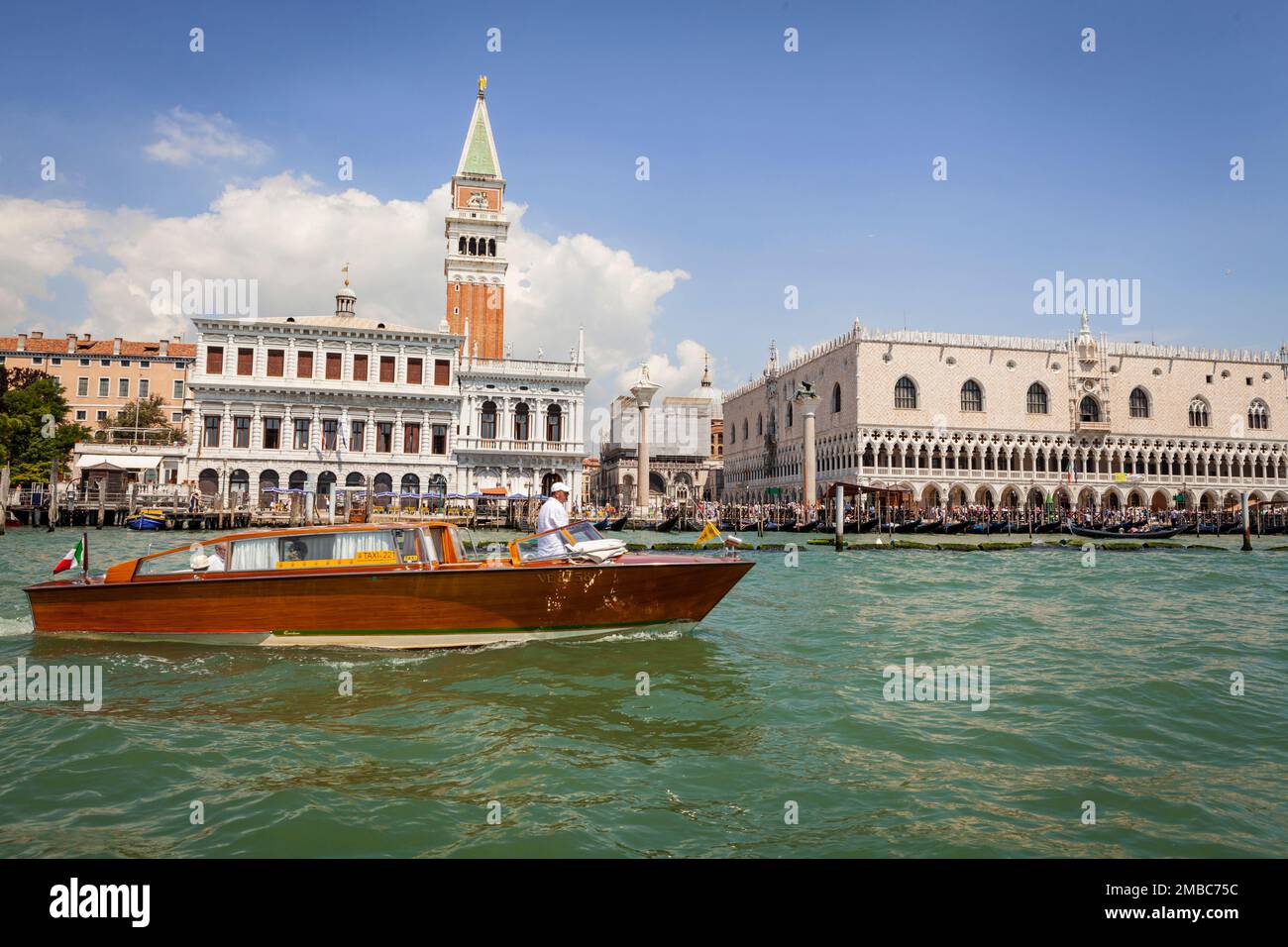 Water Taxi, Venice, Italy Stock Photo - Alamy