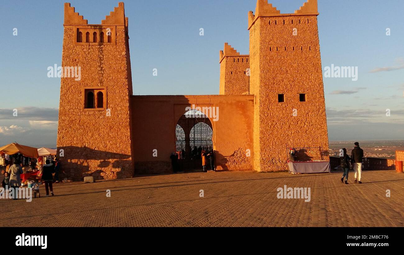 The Kasbah of Beni Mellal, a historical monument in Beni Mellal ...