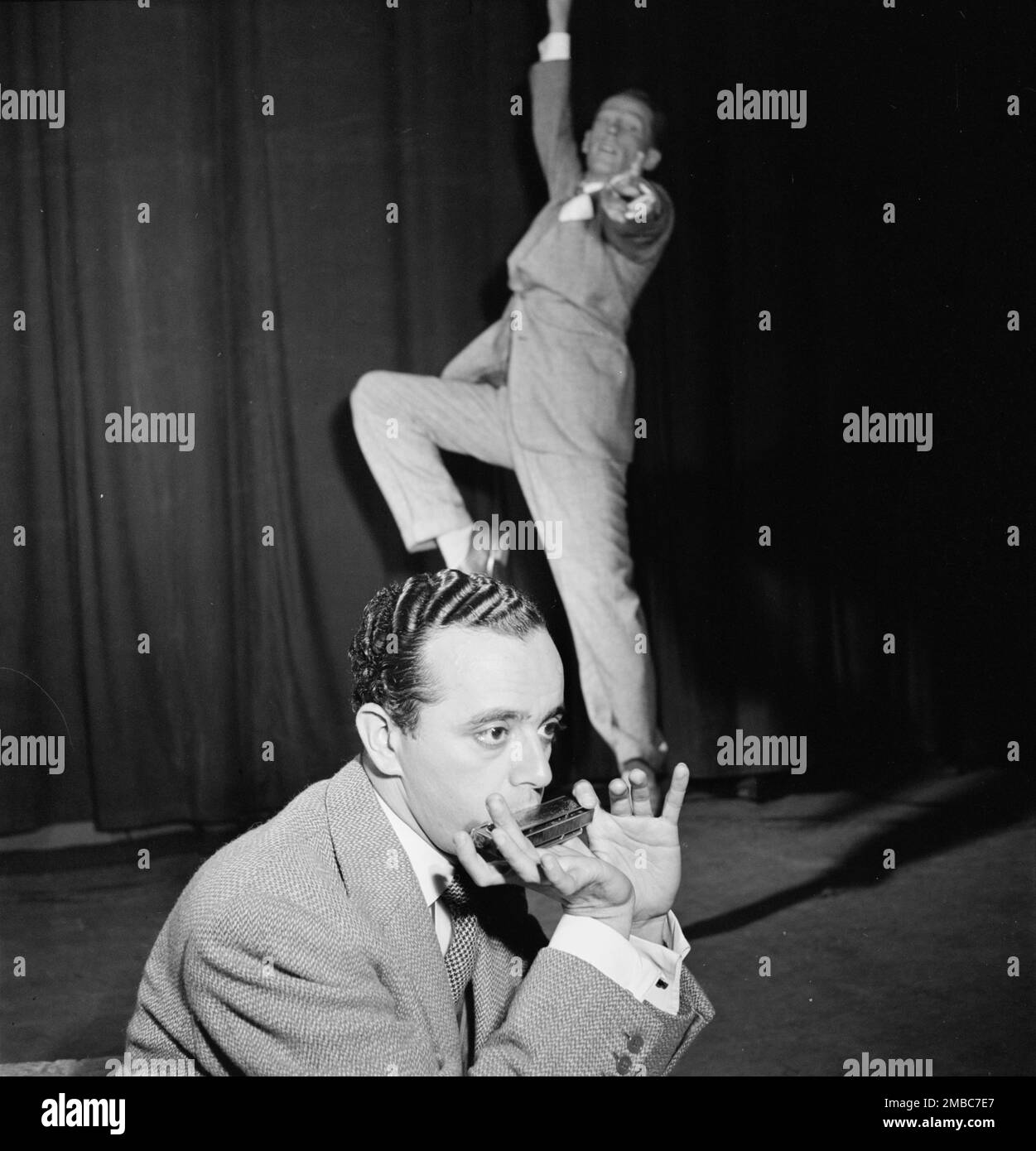 Portrait of Larry Adler and Paul Draper, City Center, New York, N.Y ...