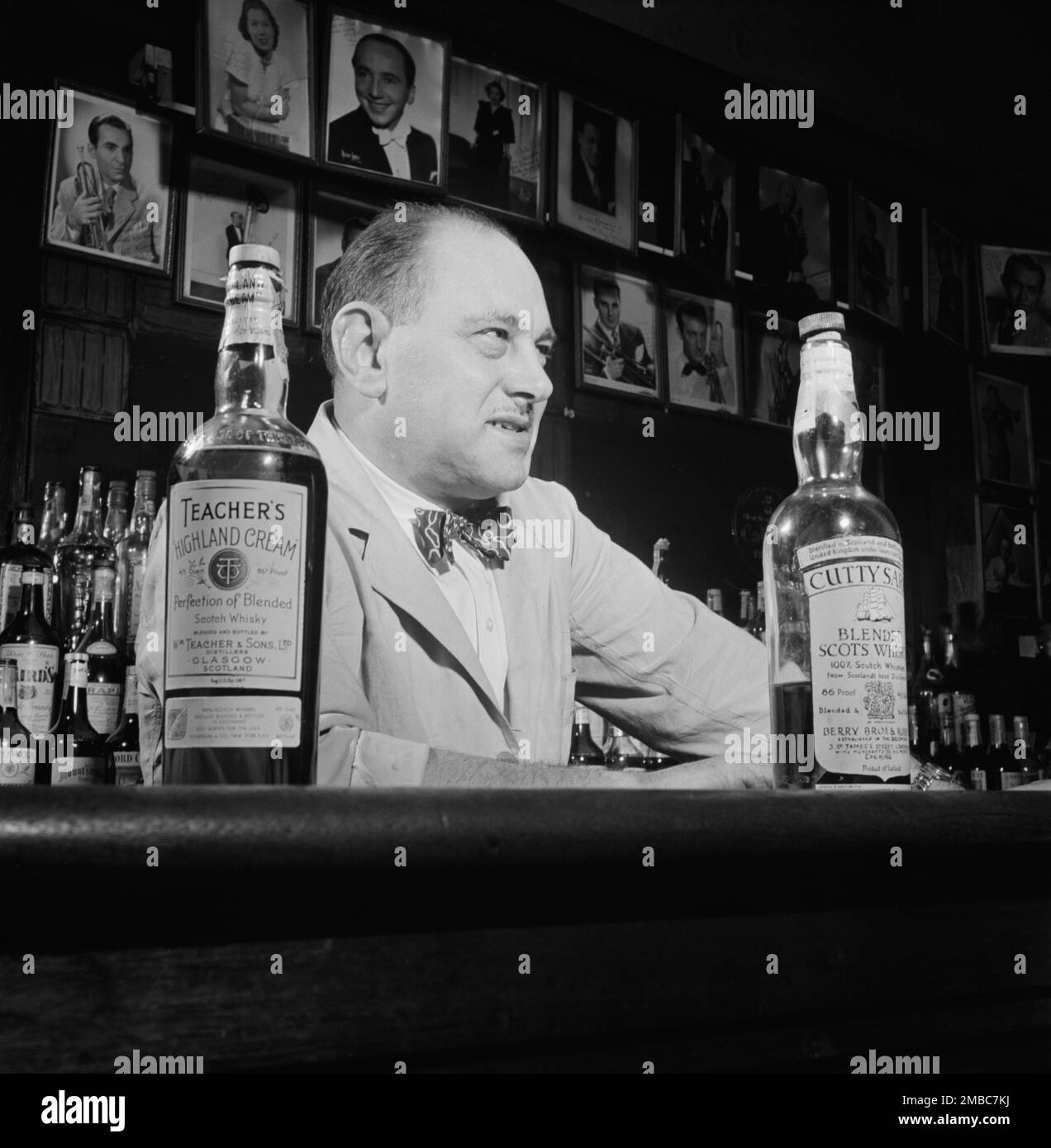 Portrait of Charlie Jacobs, Charlie's Tavern, New York, N.Y., 1946 ...
