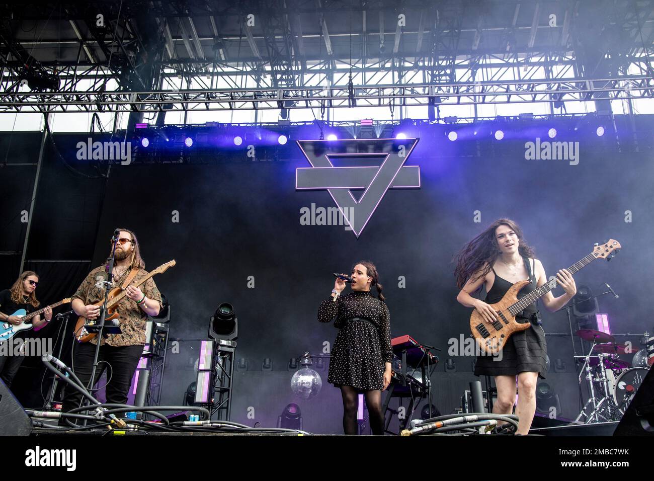 Darrick Bozzy Keller, left, Ela Melo, and Charlie Holt of Rainbow ...