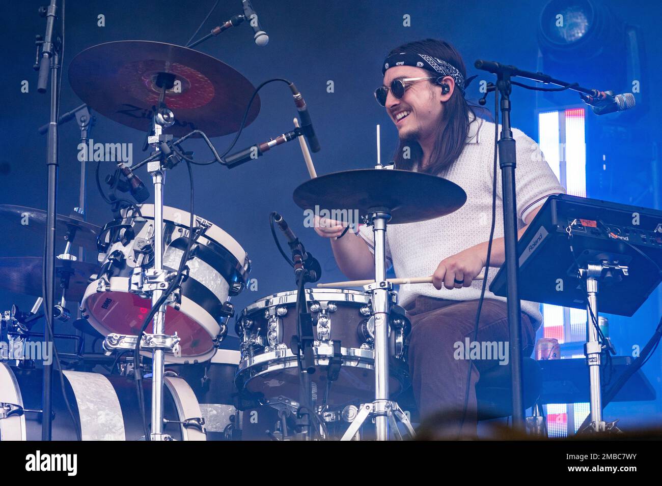 Jess Haney of Rainbow Kitten Surprise performs at the BottleRock Napa ...