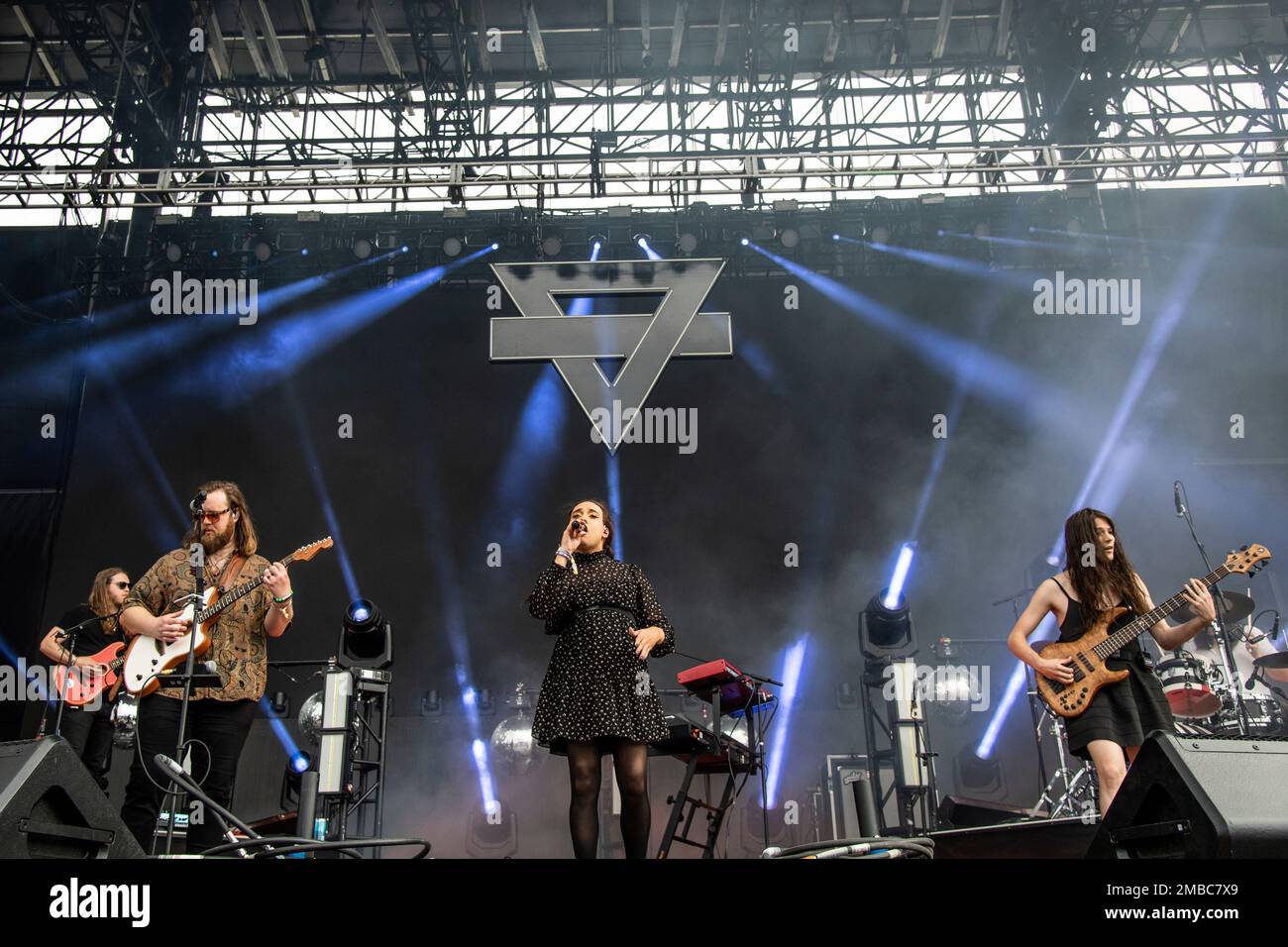 Darrick Bozzy Keller, left, Ela Melo, and Charlie Holt of Rainbow ...