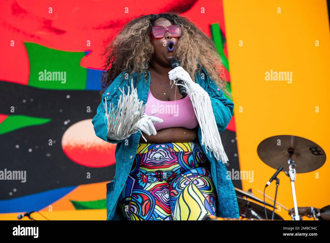 Kam Franklin of The Suffers performs at the BottleRock Napa Valley ...
