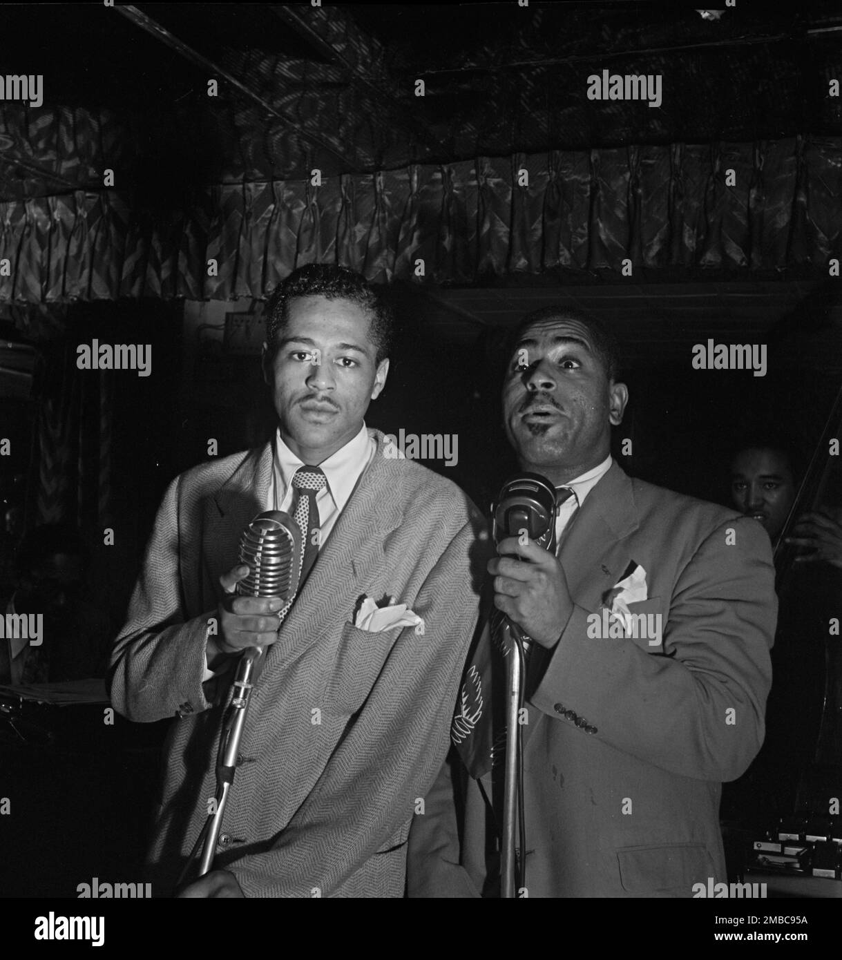 Portrait of , Downbeat, New York, N.Y., 1946 Stock Photo - Alamy
