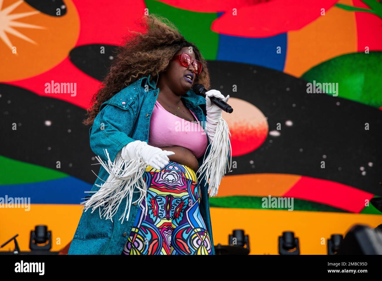 Kam Franklin of The Suffers performs at the BottleRock Napa Valley ...