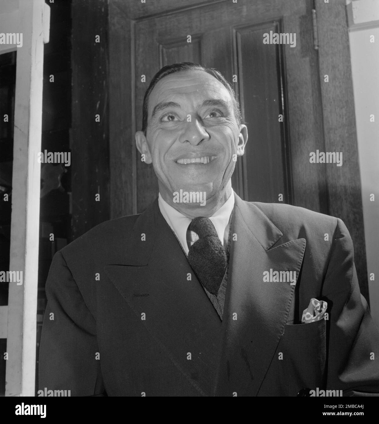 Portrait of Wingy Manone, William P. Gottlieb's office, New York, N.Y ...