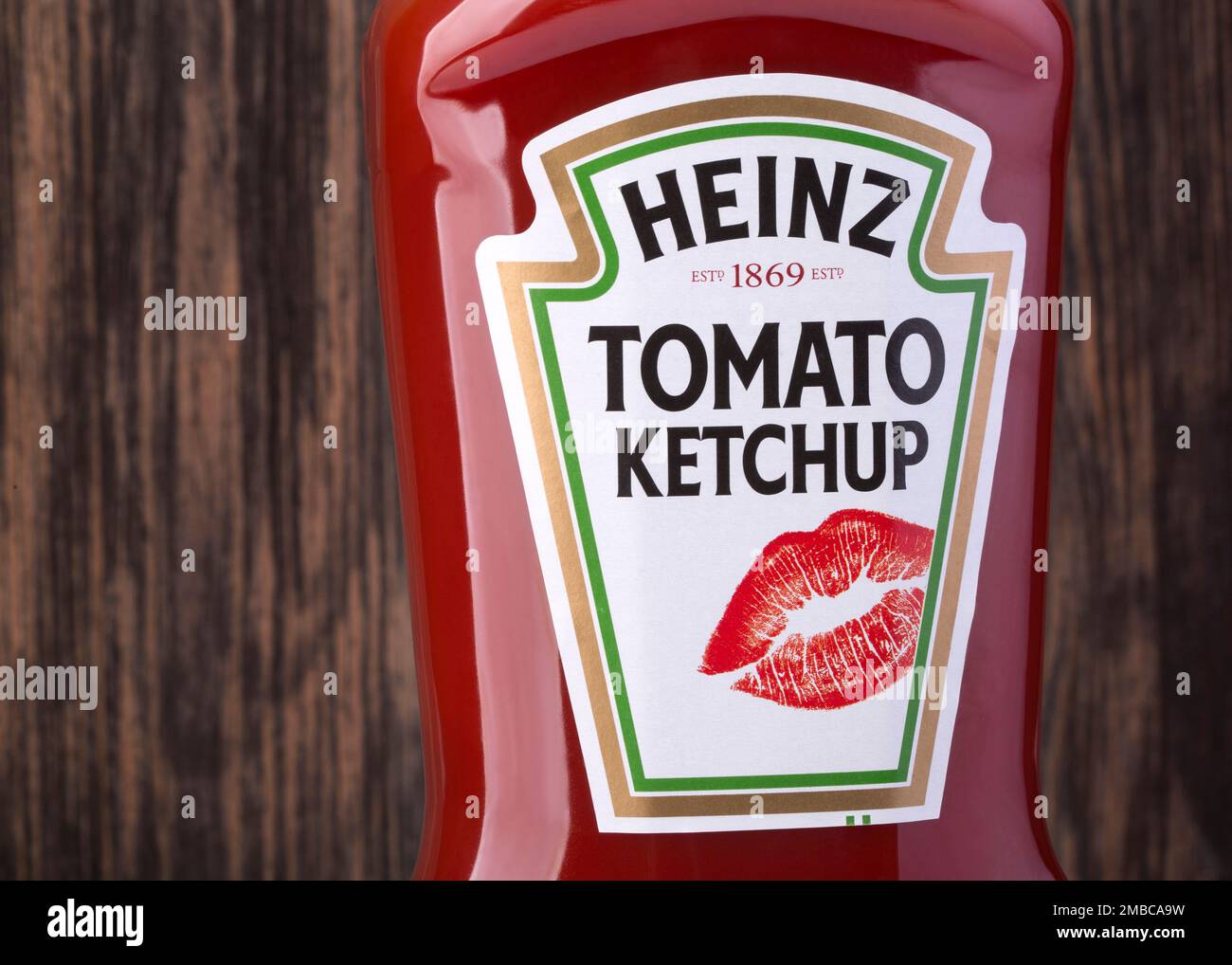 Heinz ketchup label hi-res stock photography and images - Alamy