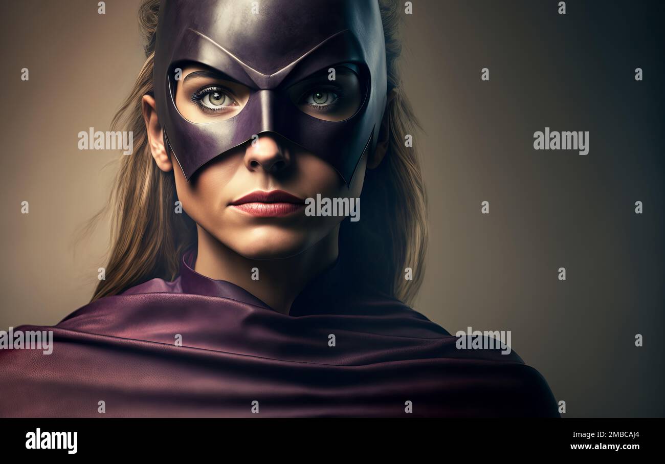 Superhero costume superwoman hi-res stock photography and images - Alamy