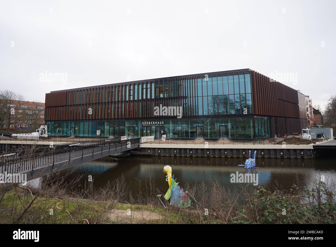 Hamburg, Germany. 19th Jan, 2023. View of the main entrance to the ...