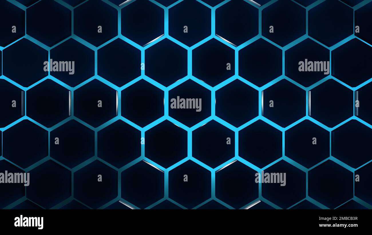 Abstract geometric shape concept background with backdrop light, cgi ...