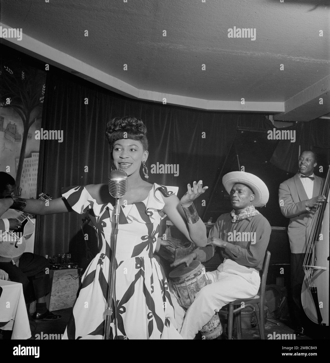 Portrait of Josephine Premice, Village Vanguard, New York, N.Y., ca ...