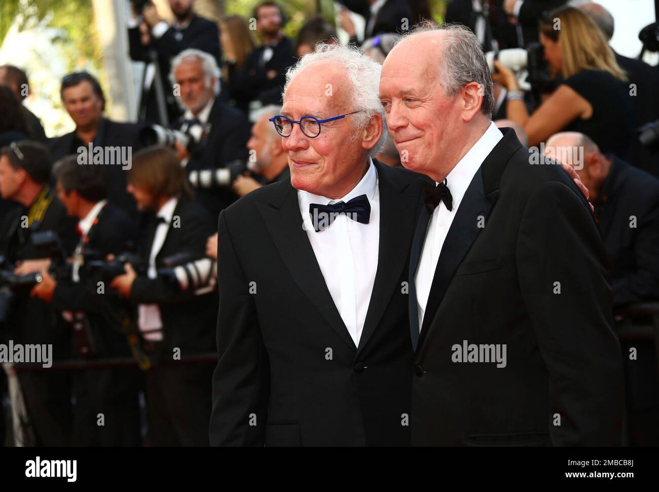 Jean-Pierre Dardenne, from left, and Luc Dardenne pose for ...