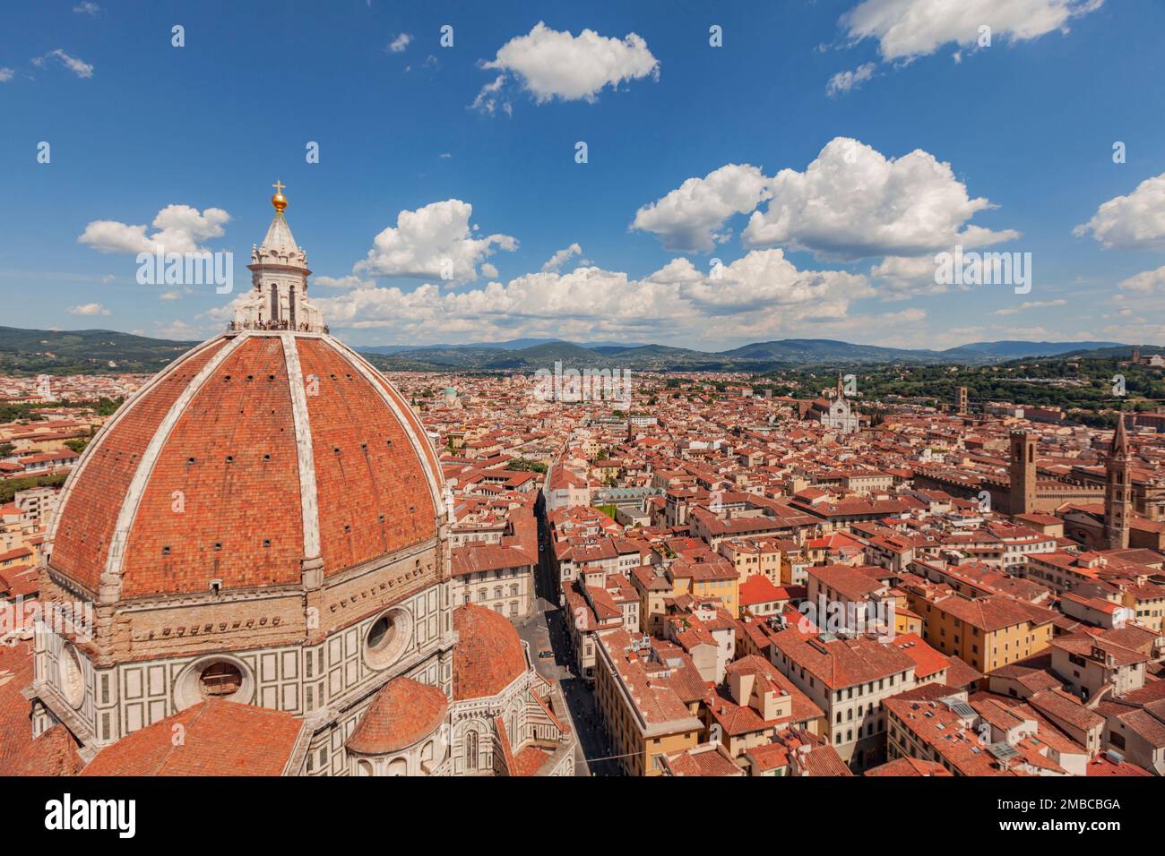 Aerial View of Florence, Italy Stock Photo - Alamy