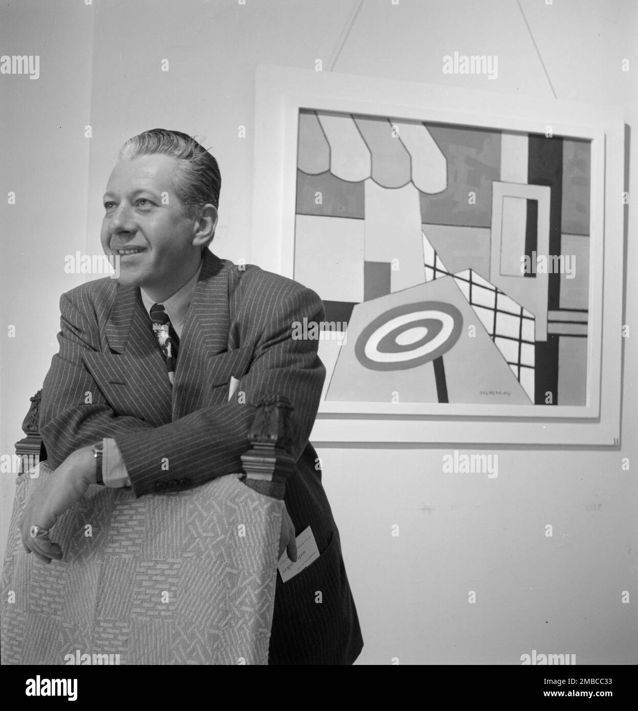 Portrait of George Wettling, New York, N.Y., 1946 Stock Photo - Alamy