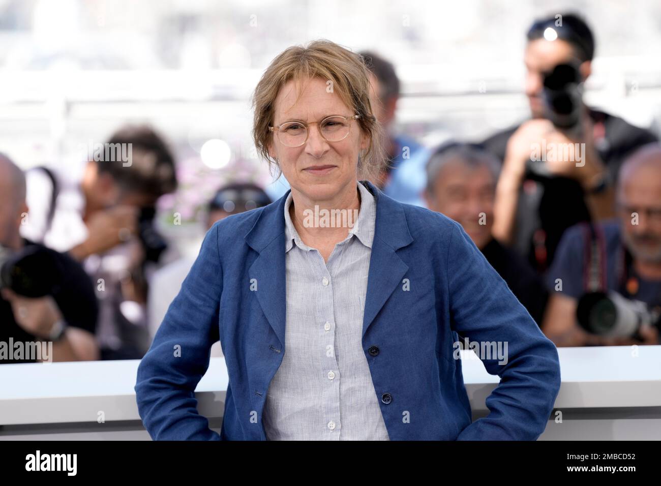 Director Kelly Reichardt poses for photographers at the photo call for ...