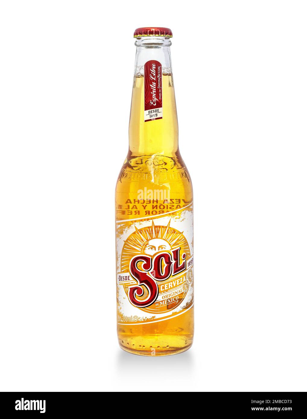 Cerveza sol logo Cut Out Stock Images & Pictures - Alamy