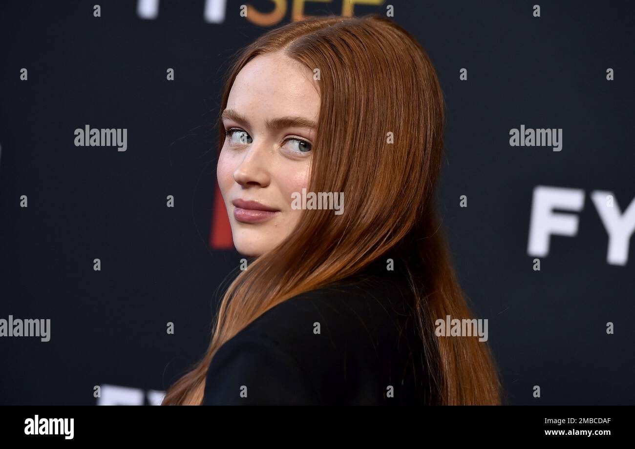 Sadie Sink arrives at the "Stranger Things" FYSEE Los Angeles Event on ...