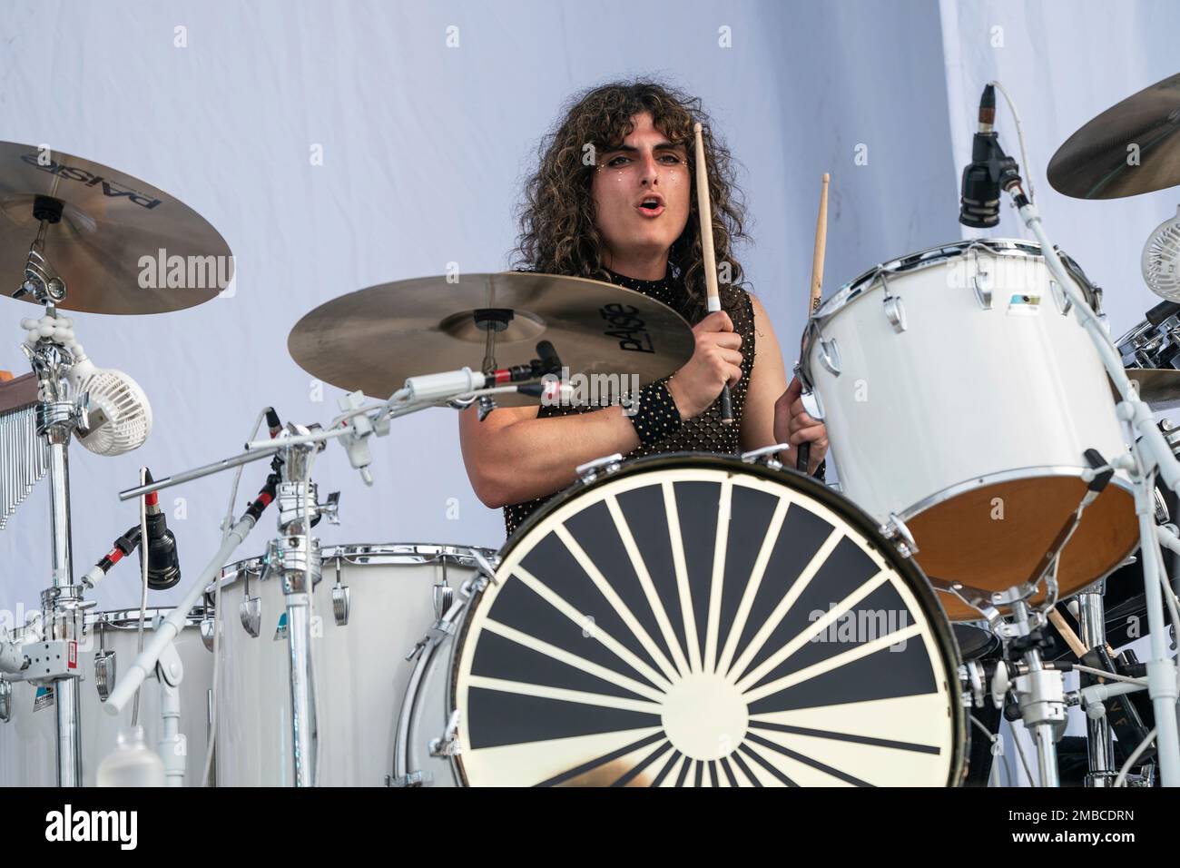 Daniel Wagner of Greta Van Fleet performs at the BottleRock Napa Valley ...