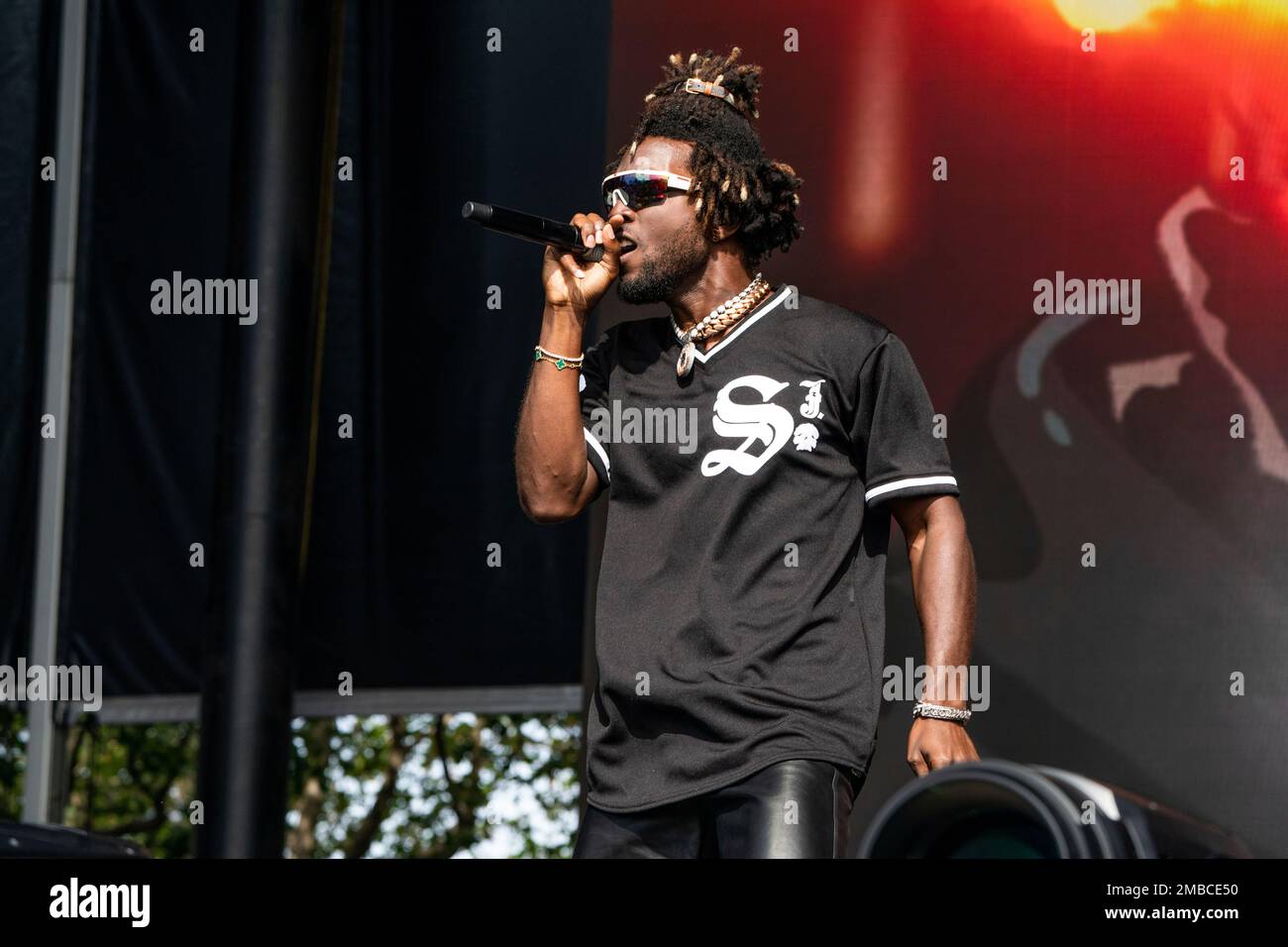 SAINt JHN performs at the BottleRock Napa Valley Music Festival at Napa ...