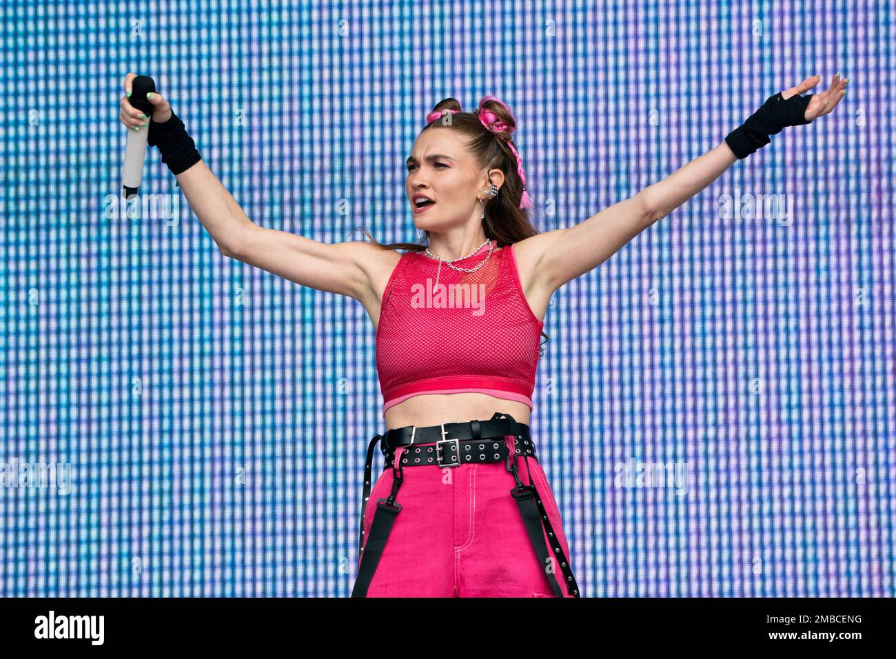 Mandy Lee of MisterWives performs at the BottleRock Napa Valley Music ...