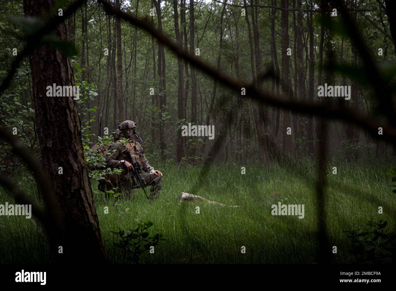 U.S. Marine Corps 1st. Lt. Blake Gunn, an infantry officer with ...