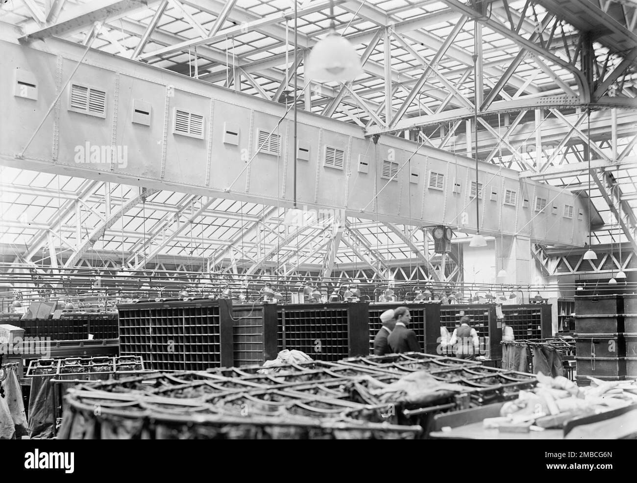 Post Office Department Windows For Inspectors, 1913 Stock Photo - Alamy