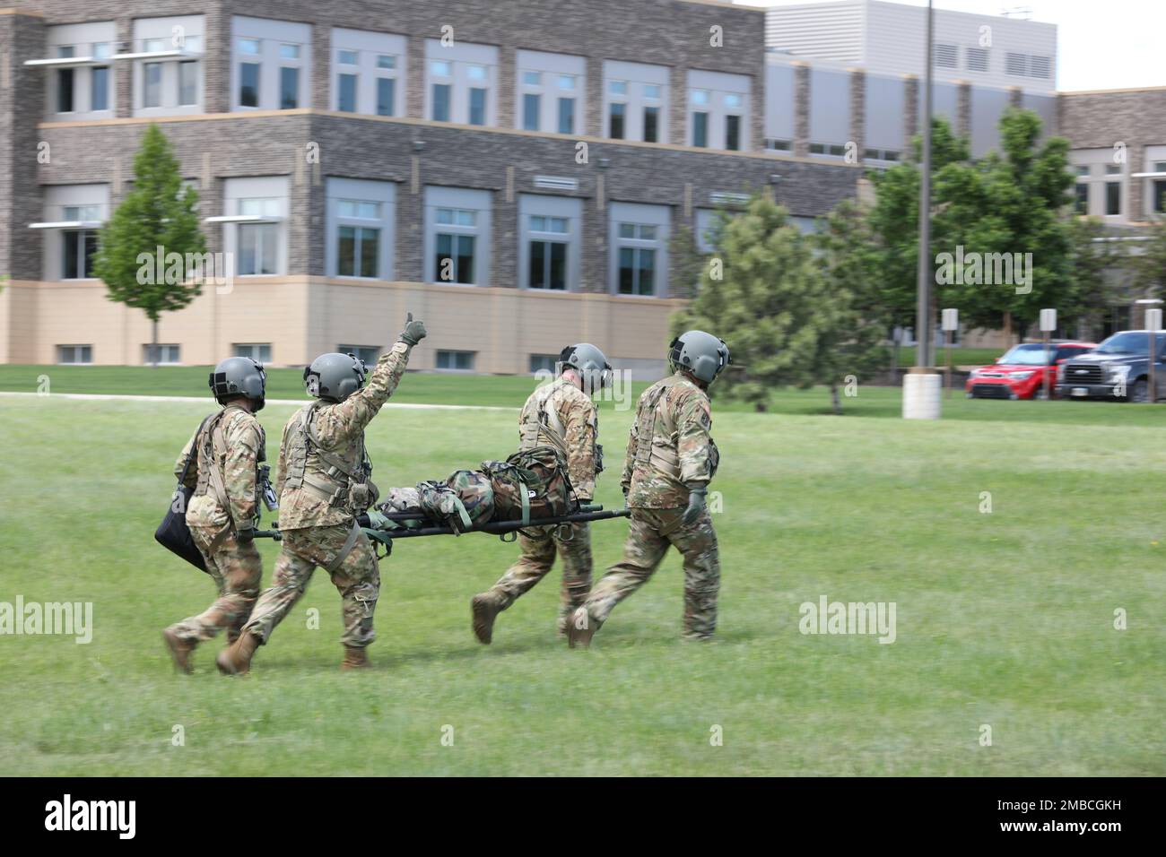 Soldiers with Delta Company, 1st Battalion, 112th Aviation Regiment ...