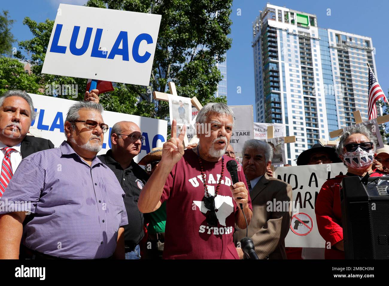 Tejano singer Little Joe, center with microphone, with Little Joe y la ...
