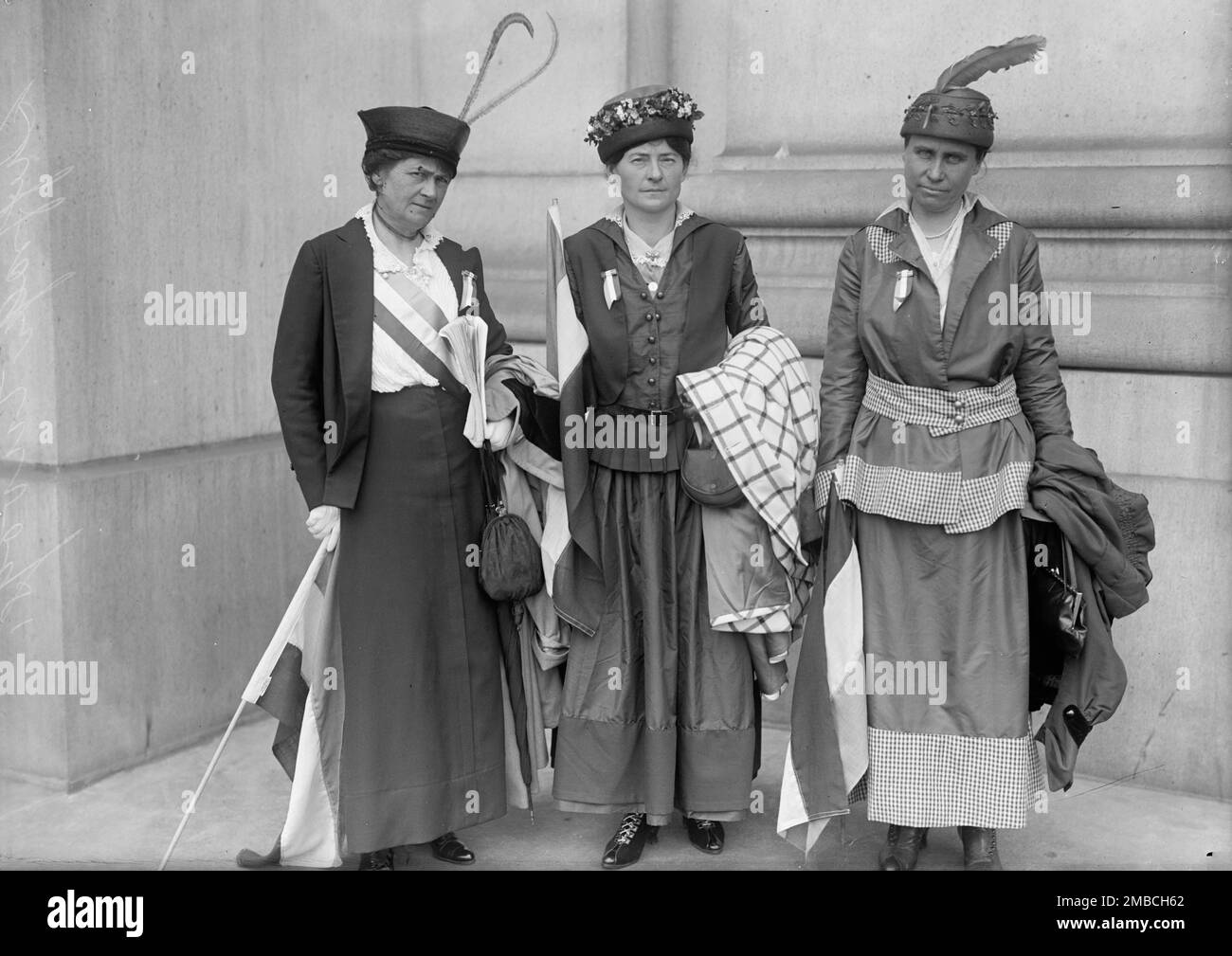 Woman Suffrage - Group of Suffragists, 1916 Stock Photo - Alamy
