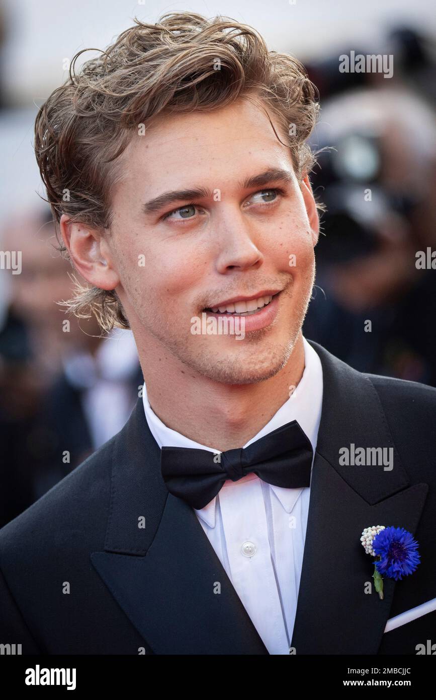 Austin Butler poses for photographers upon arrival at the premiere of ...
