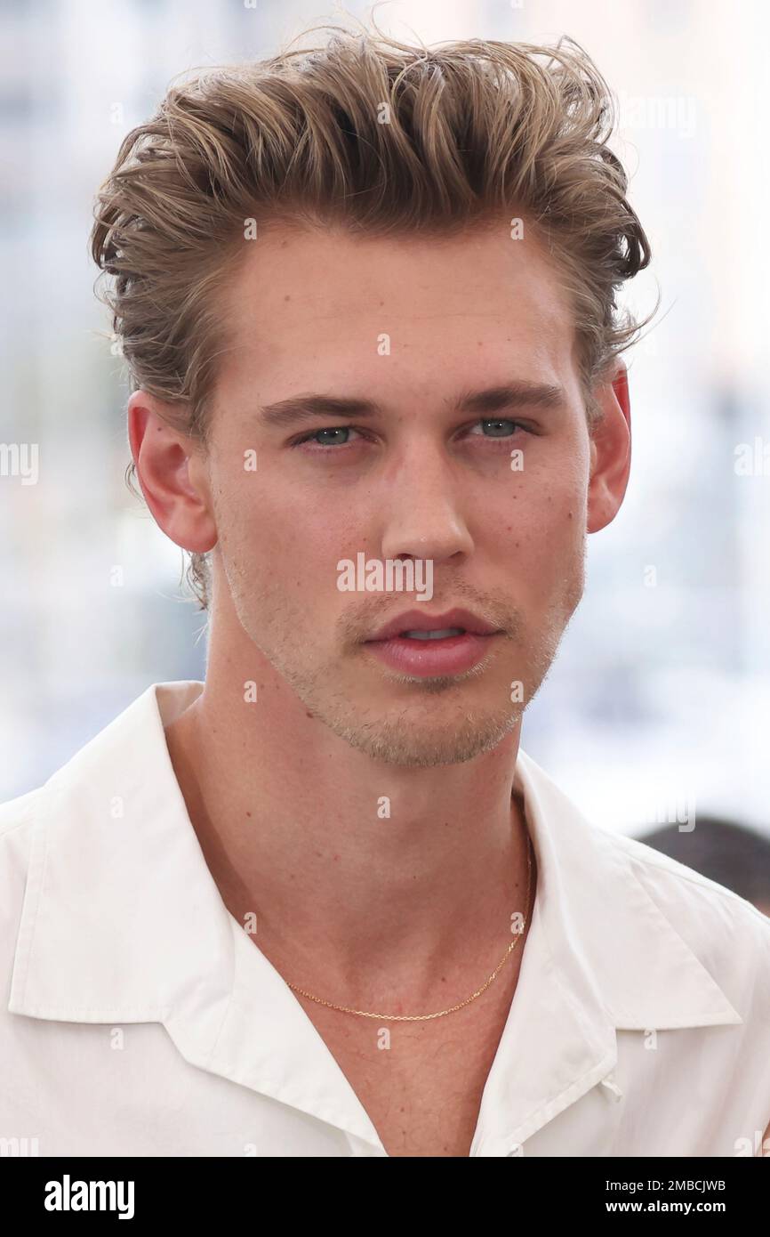 Austin Butler poses for photographers at the photo call for the film ...