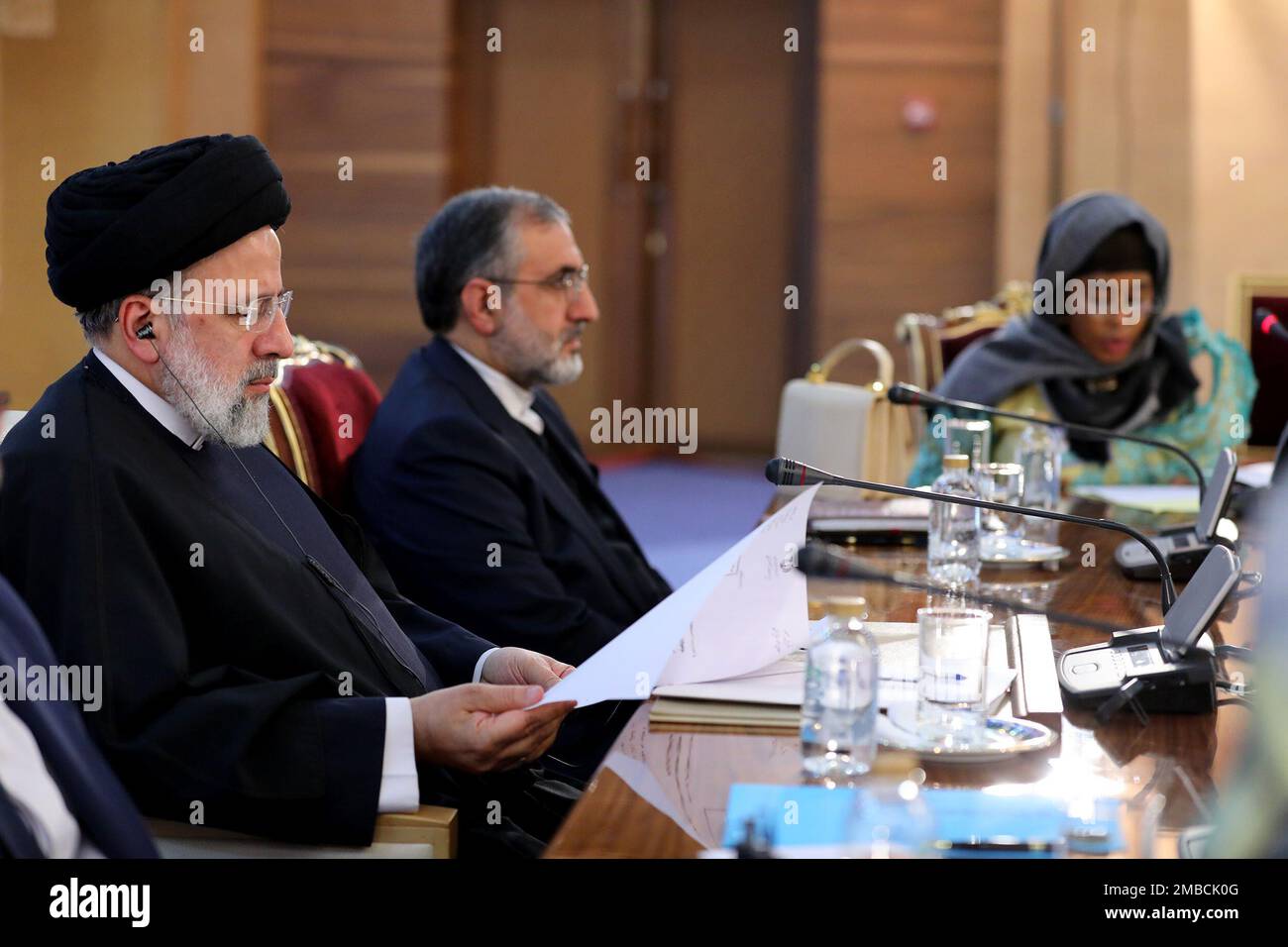 Tehran, Tehran, Iran. 19th Jan, 2023. A handout photo made available by ...