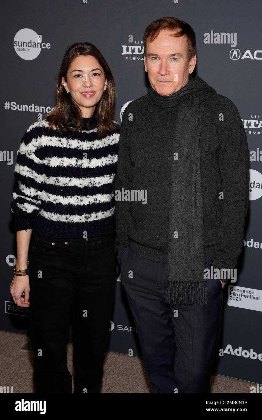Sofia Coppola, left, and Andrew Durham attend the premiere of ...